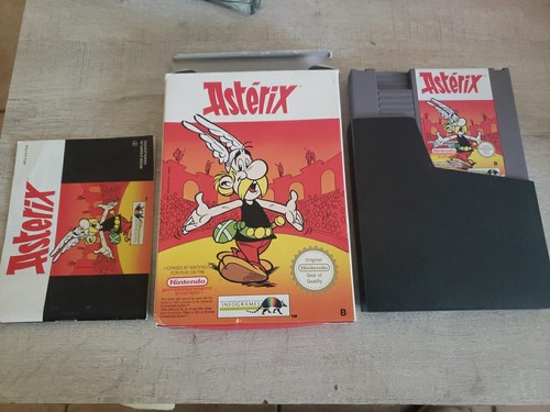 Jeu Asterix Nes Nintendo en boite complet avec notice Originale FRA | eBay