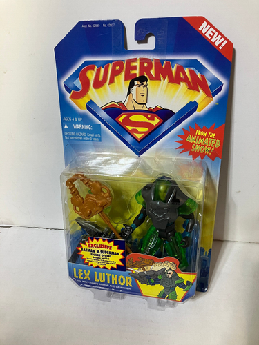 Superman The Animated Show Lex Luthor Action Figure Kryptonite Armor ...