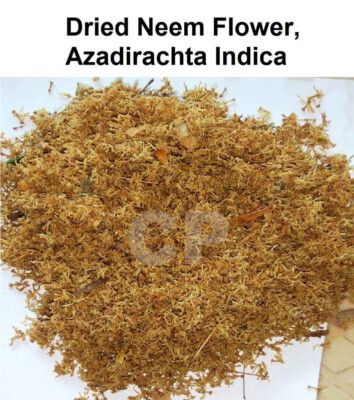 Dried Neem Flower Azadirachta Indica Indian Lilac Veppam poo 250gm (8.8 ...