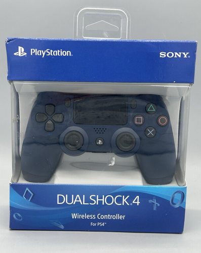 Sony Playstation DualShock PS4 Midnight Blue Controller - Sealed | eBay