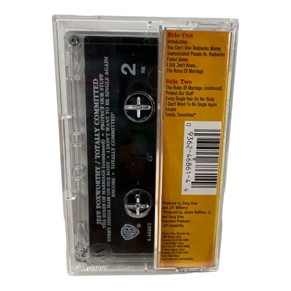 JEFF FOXWORTHY Totally Committed 9468614 Cassette Tape | eBay