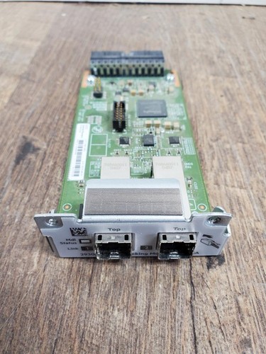 J56 ♻ Aruba JL325A 2930M Series 2x Stacking Port Switch Module HPE ♻ | eBay