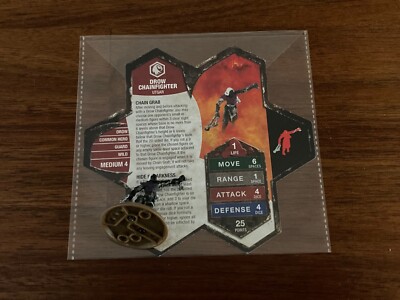 HEROSCAPE - DROW CHAINFIGHTER miniature + card | eBay