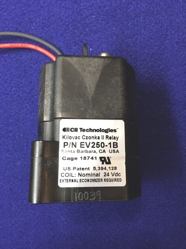 Kilovac Czonka II EV250-1B HVDC High Power Relay 320 VCD, 24VDC Coil ...