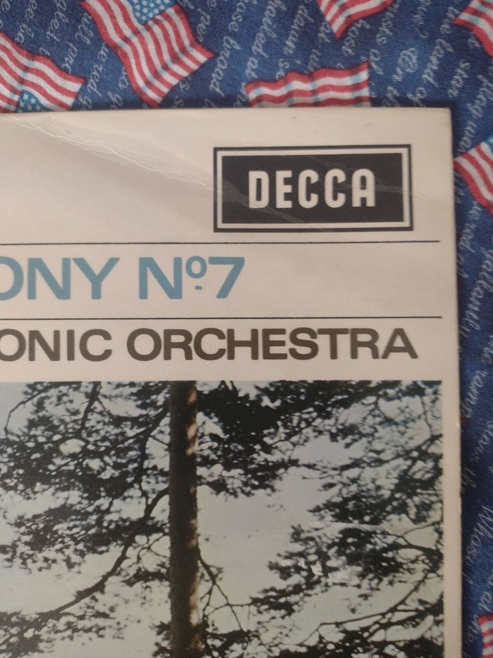SIBELIUS: SYMPHONIES 5 & 7 LP, Vienna P/O, Maazel, UK DECCA LP SXL 6236 | eBay