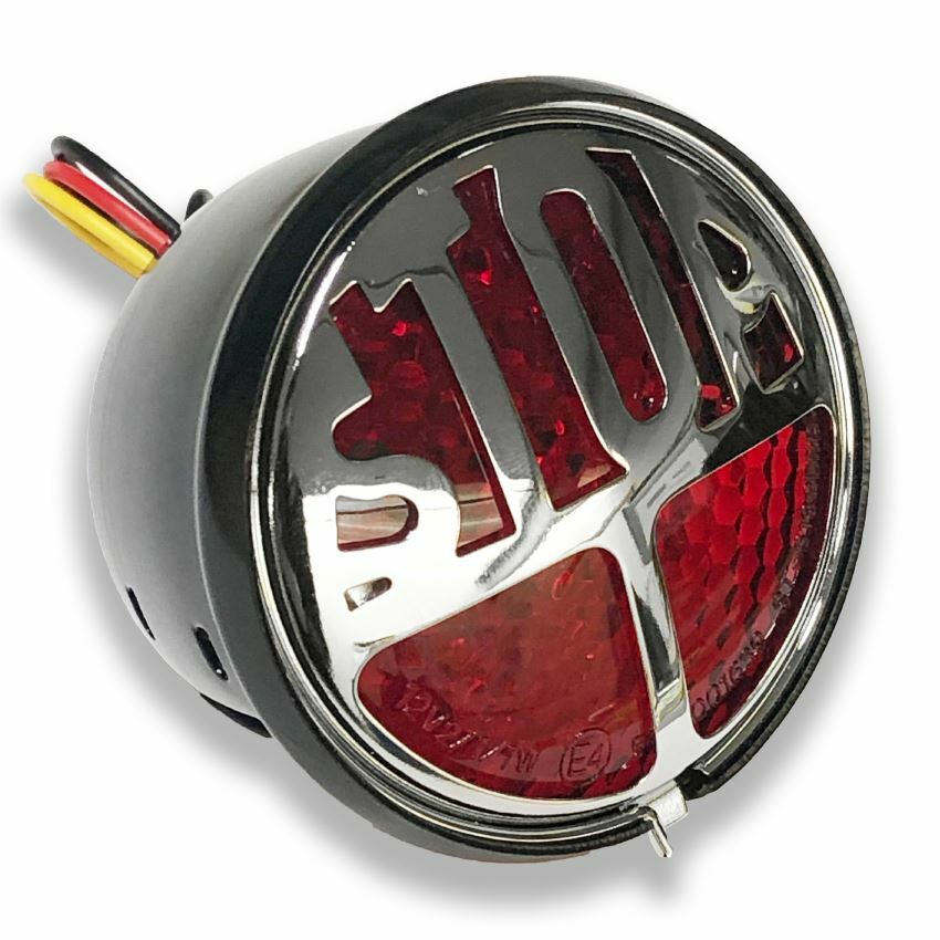 Miller Rear Light Stop Lamp Vincent Vintage Custom Chopper Bobber Cafe ...