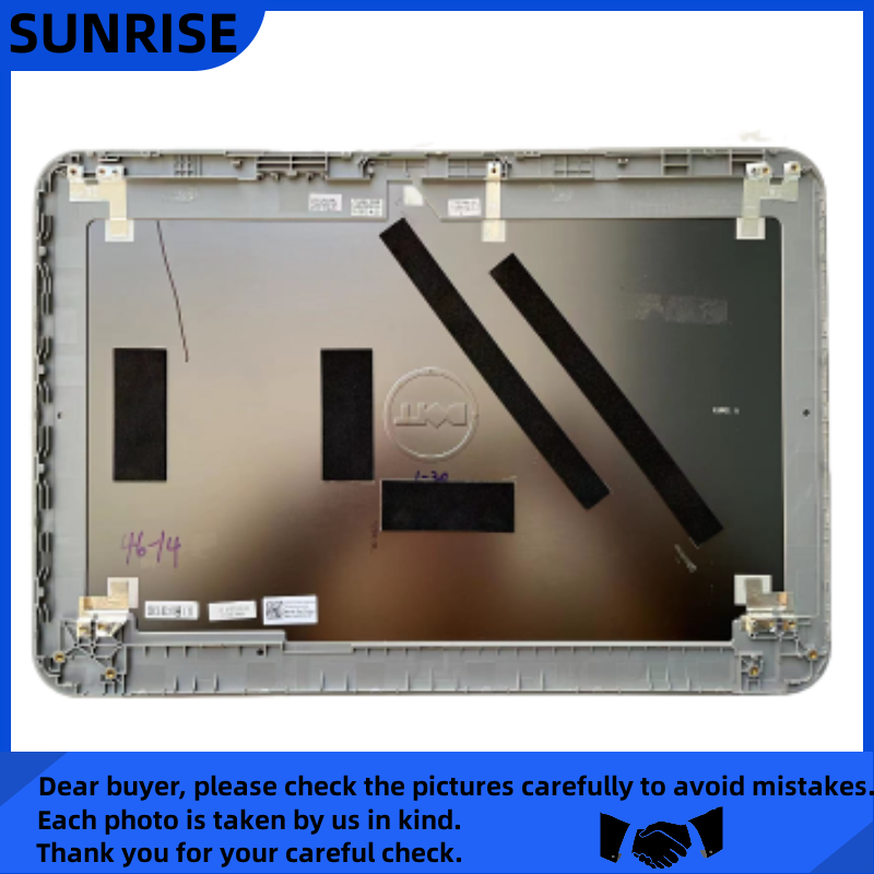 New For Dell Inspiron 15 3521 5521 5535 5537 A Shell LCD Lid Back Cover ...