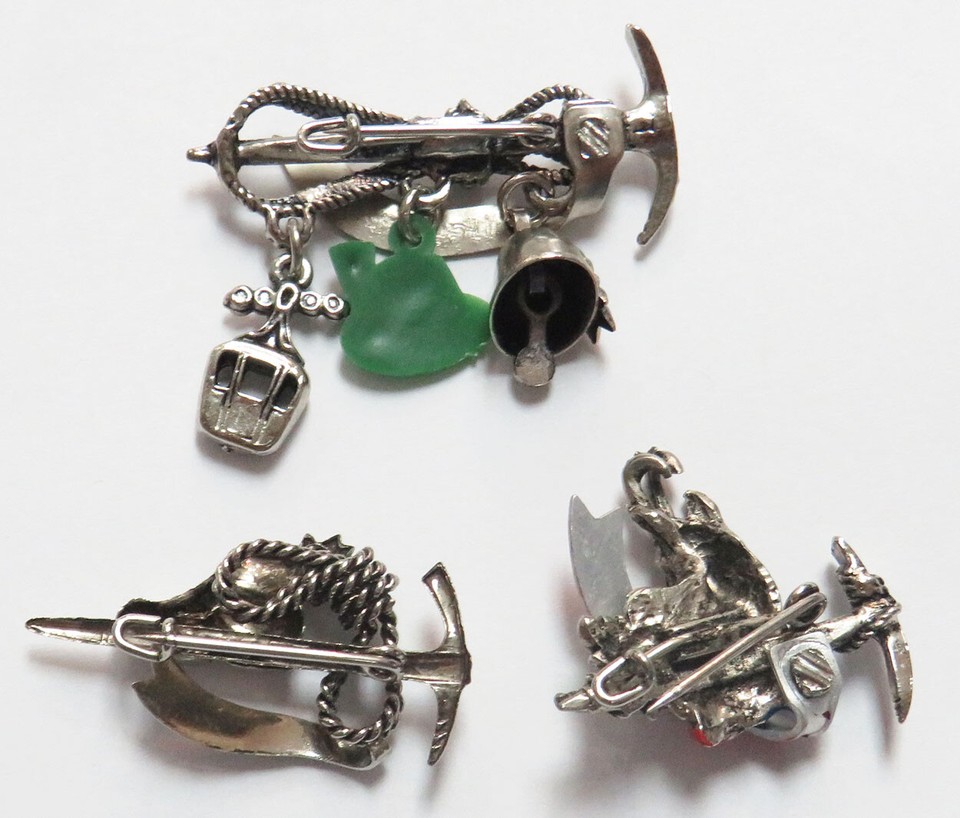 ALPINE SKIING HIKING & MOUNTAIN CLIMBING (3) OKTOBERFEST TRACHTEN HAT ...