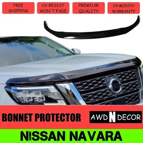 OEM Bonnet Protector For Nissan Navara NP300 D23 2021-2023 Black Guard ...