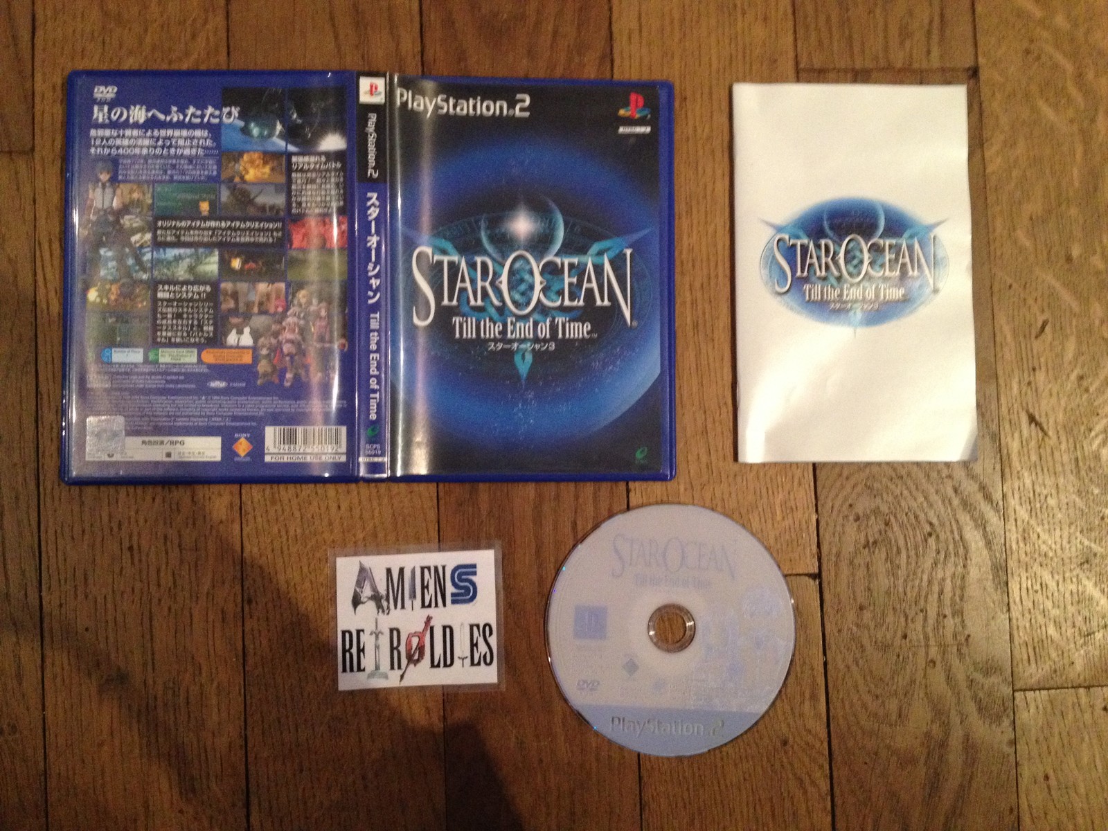 Star Ocean 3 Till the End of Time SONY Playstation PS2 JAP JP import ...