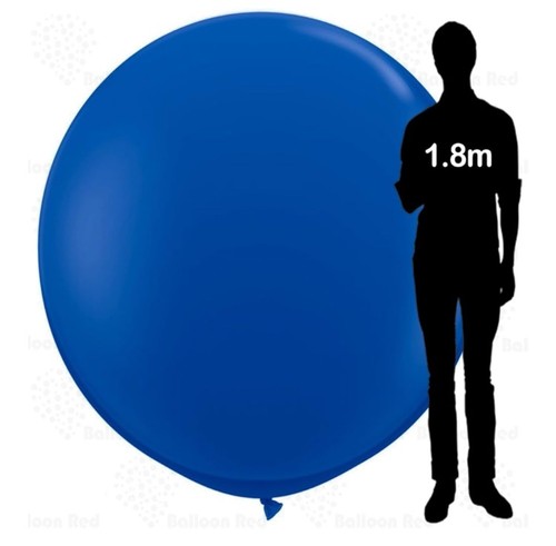 Royal Blue 6 ft / 72 Inch Giant Jumbo Round Latex Climb-in Balloon | eBay