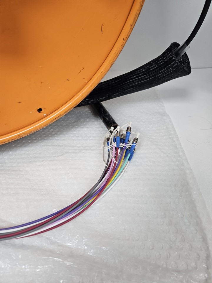 300m 12c ST/LC/FC/SC Single Mode Tactical Fibre Optic Cable | eBay UK