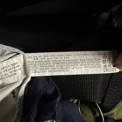 Zara Mens XL Pants 100% Linen Drawstring Adjustable | eBay