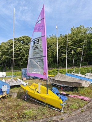 Topper Topaz with race sail and jib | eBay UK