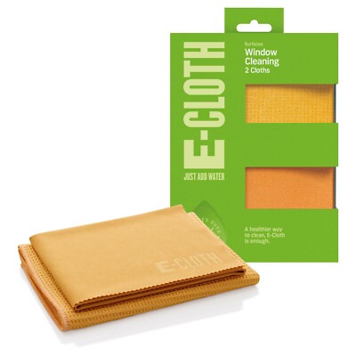 E CLOTH WINDOW CLEANING CLOTHS IDEAL FOR WINDOWS, WINDOW FRAMES, GLASS ...
