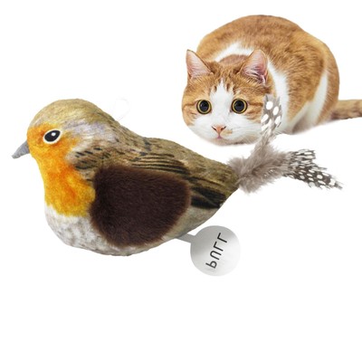 Floppy Bird Cat Toys DIY Cat Wand Toys Cat Tree Cat Tower Toy With ...