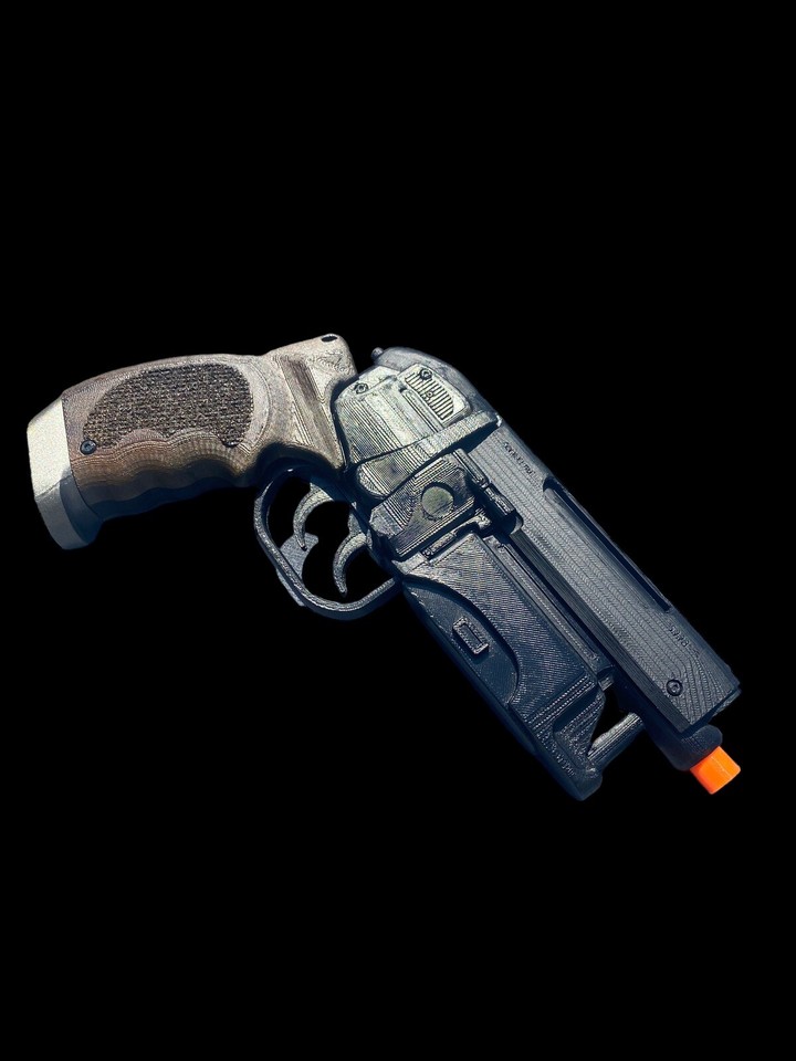 3d Printed Blade Runner PKD replica gun / blaster / cosplay pistol ...