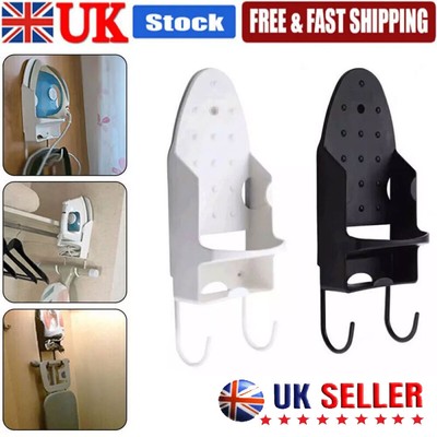 Wall Mounted Iron Holder Ironing Board Cupboard Door Bracket HanKHr ...