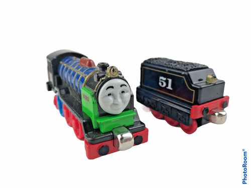 Thomas & Friends Diecast Metal Train Character Patchwork Hiro & Car 51 ...