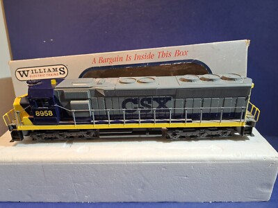 Williams 8958 O GAUGE CSX SD-45 Diesel Locomotive W/SOUND EX/Box | eBay