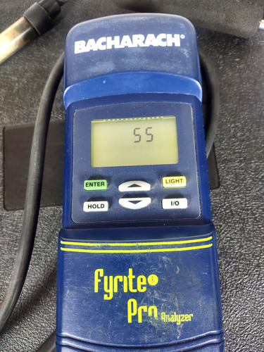 Bacharach Fyrite Pro Combustion Gas Analyzer Kit w/ Case Tested READ | eBay