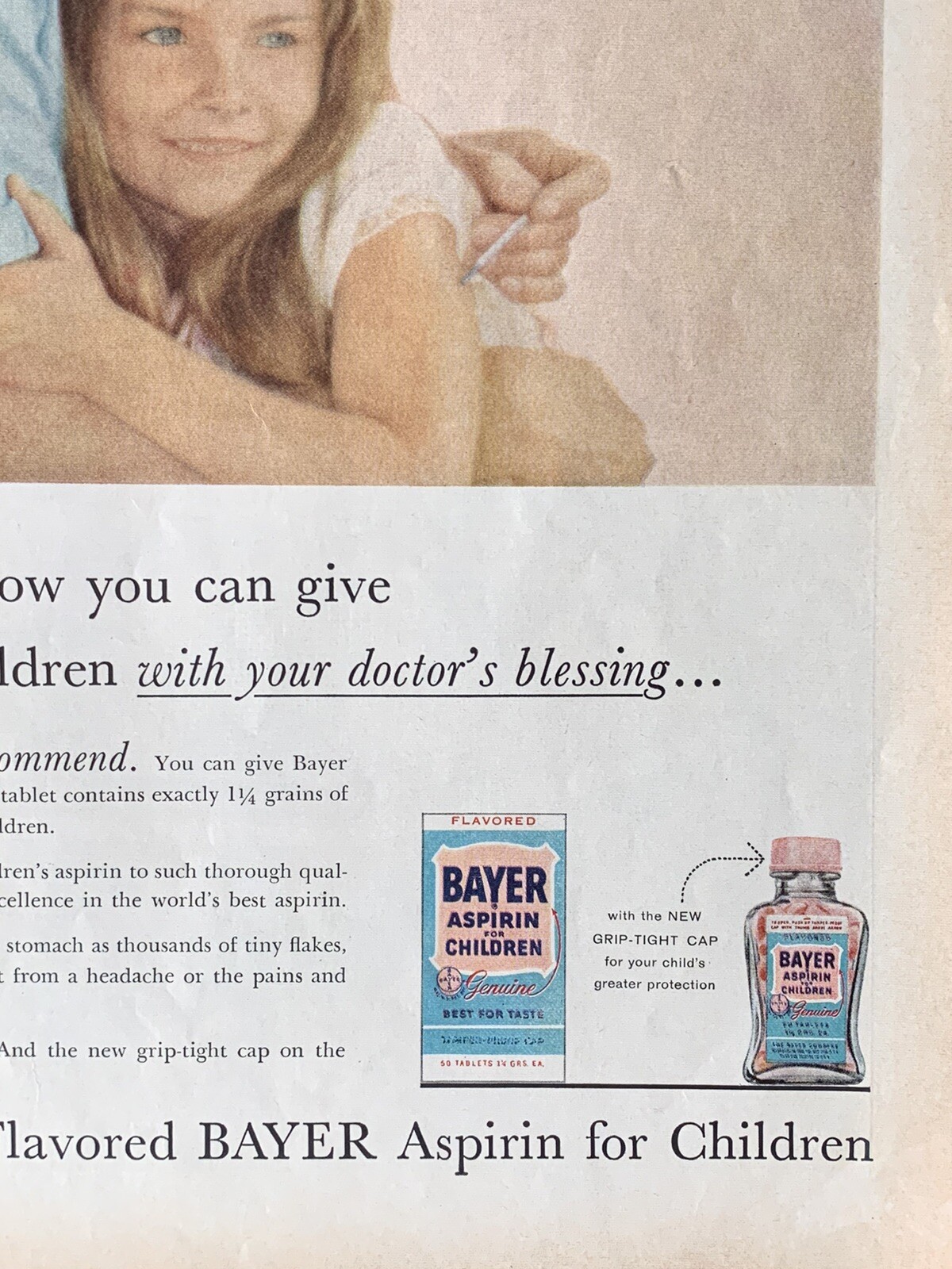1960 Bayer Aspirin For Children Vintage Print Ad Advertisement Magazine ...