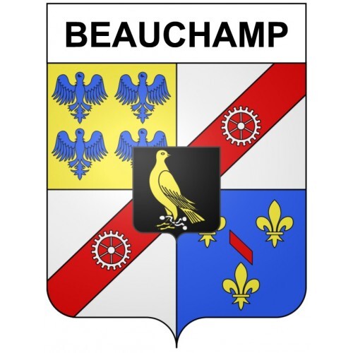 Beauchamp 95 ville Stickers blason autocollant adhésif | eBay
