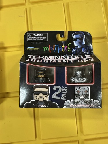 2009 Terminator 2 Minimates T-800 & Endoskeleton Judgement Day 2 ...