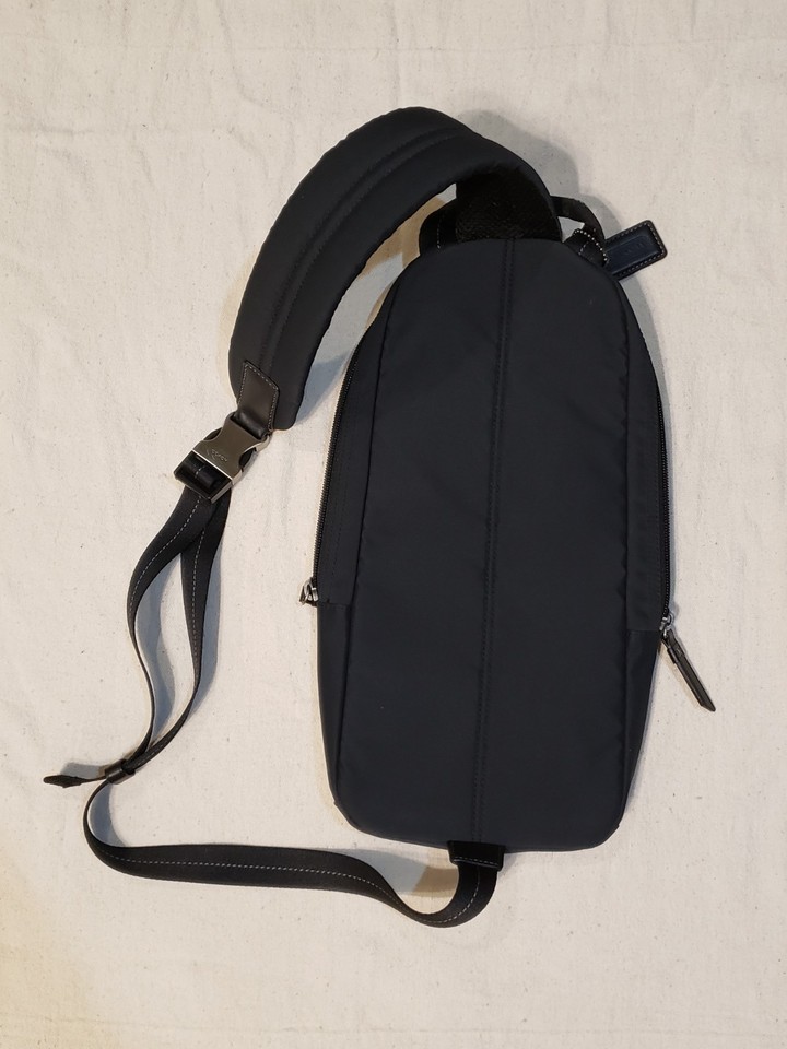 Coach Varick Men’s Backpack Sling Black Crossbody | eBay