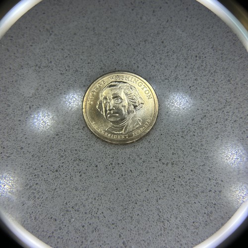 George Washington Presidential Dollar Coin Proof Mirror-Like Cameo In ...