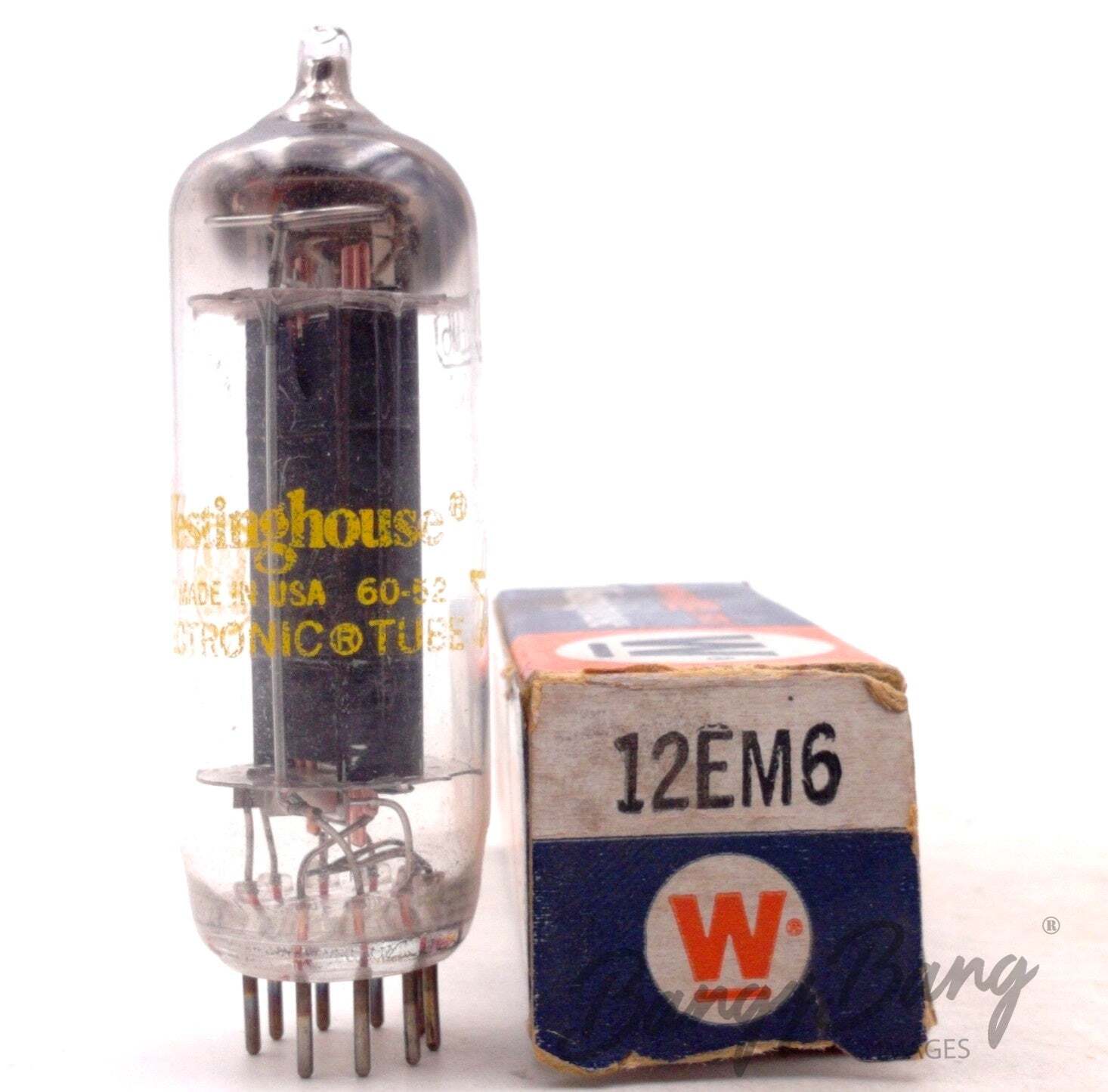 Westinghouse 12EM6 Diode Tetrode Detector Power Amplifier Radio Audio ...