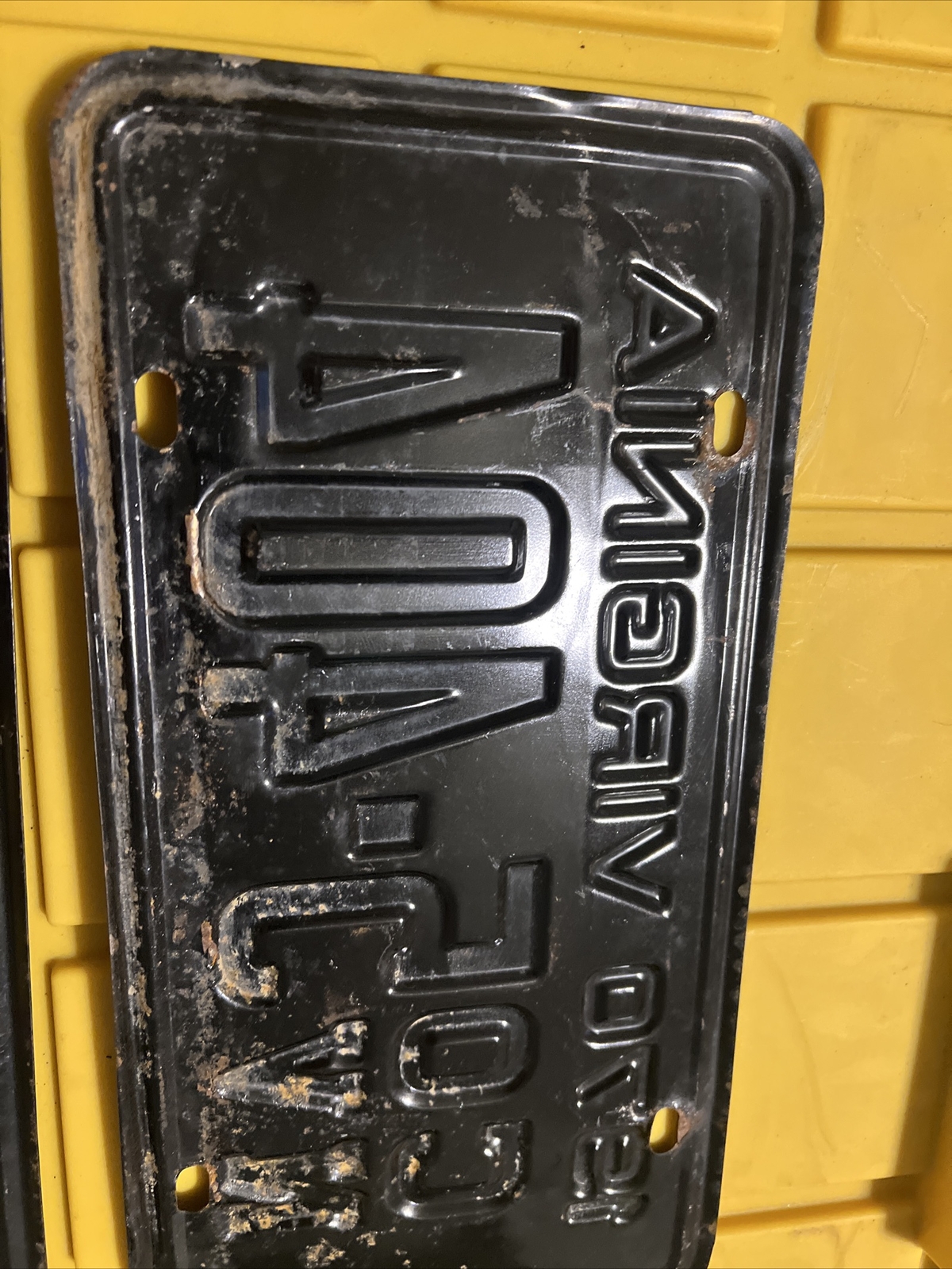 1970 Virginia License Plate Conv 5- 404 | eBay