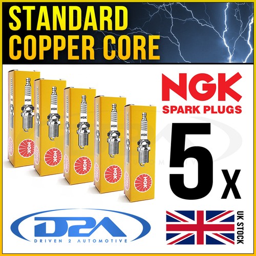5x NGK BR6ES 4922 Standard Spark Plugs | eBay