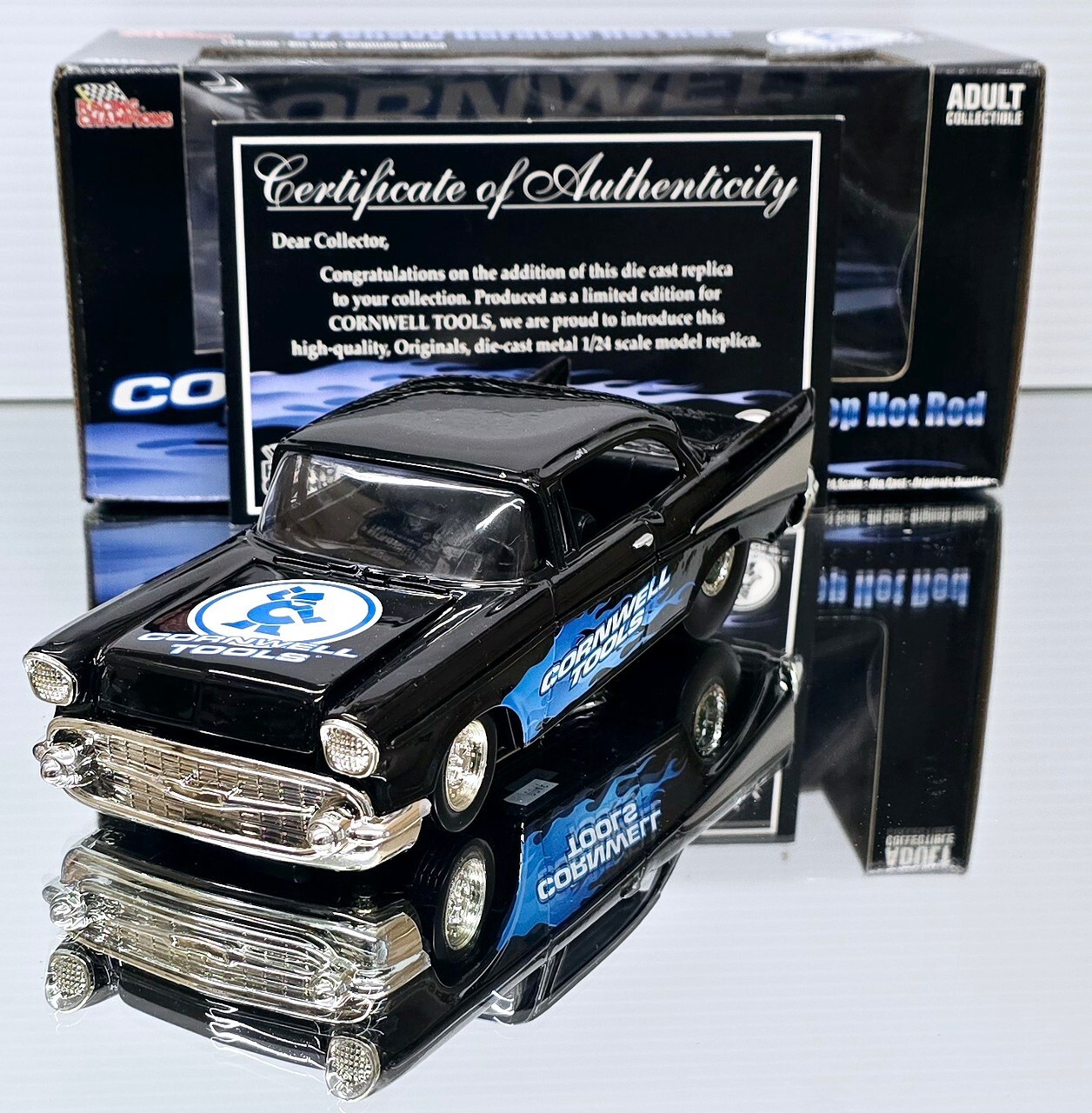 1957 CHEVY HARDTOP HOT ROD CORNWELL TOOLS 1/24 RC DIECAST | eBay
