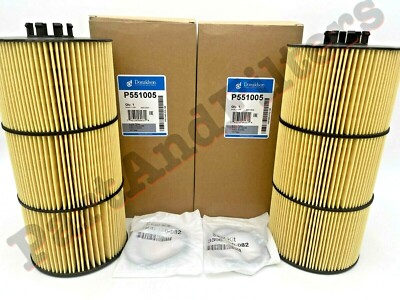 Donaldson P551005 Fuel Filter Kit OEM A4721800109, LF17511 (Pack of 2 ...