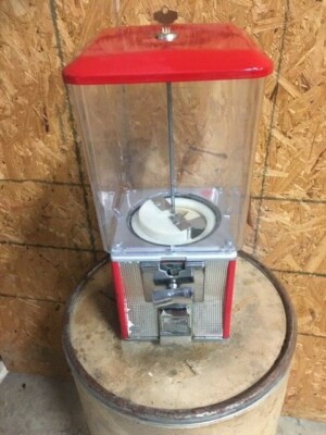 Classic Silver/Red Folz A&A Northwestern Vending Machine Gumball Candy ...