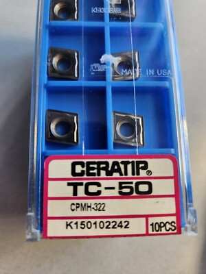 ceratip-cpmh 322 tc50 inserts 10pc | eBay