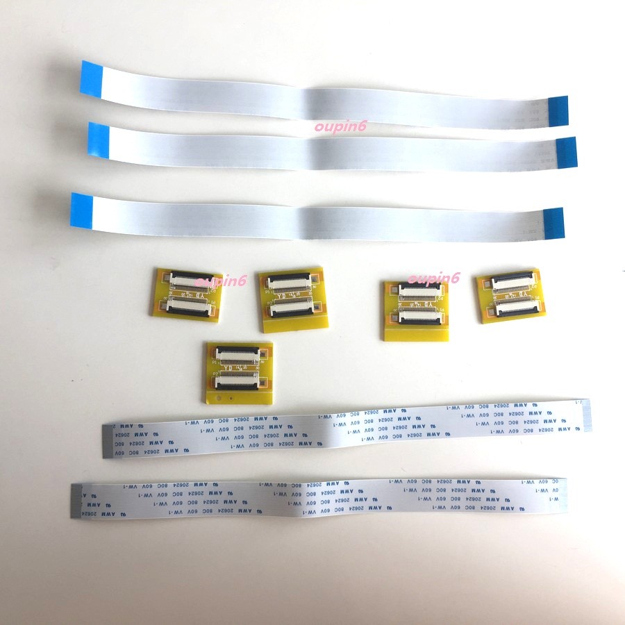 5 X Extension Flat FPC Cable FFC + 26Pin To 26Pin ZIF 0.5mm Adapter ...