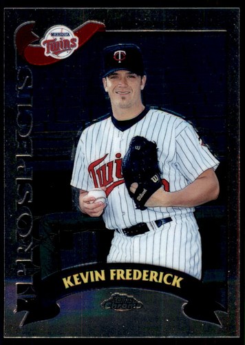 2002 Topps Chrome Prospects Kevin Frederick Rookie Minnesota Twins # ...