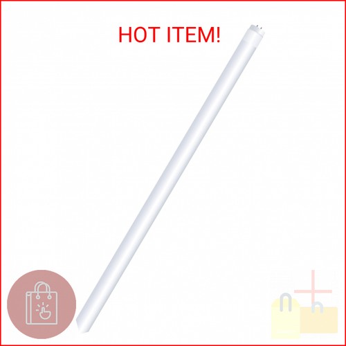 Feit Electric 4ft T12 LED Tube Light, 40W Equivalent, 5000K Daylight ...