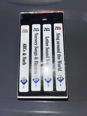 Rusty & Rosy Videos 4 VHS Tapes Set Kids Waterford Early Reading ...