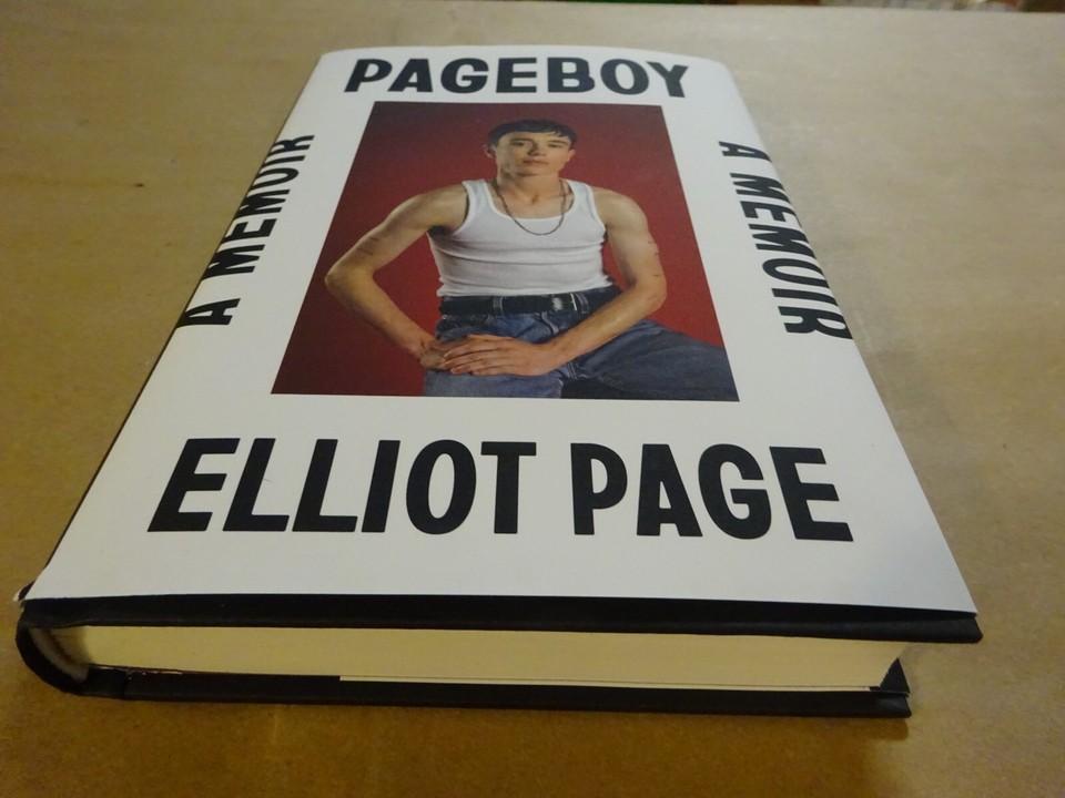 Signed Pageboy Autographed Elliot Page Hardcover Memoir Book Beckett ...