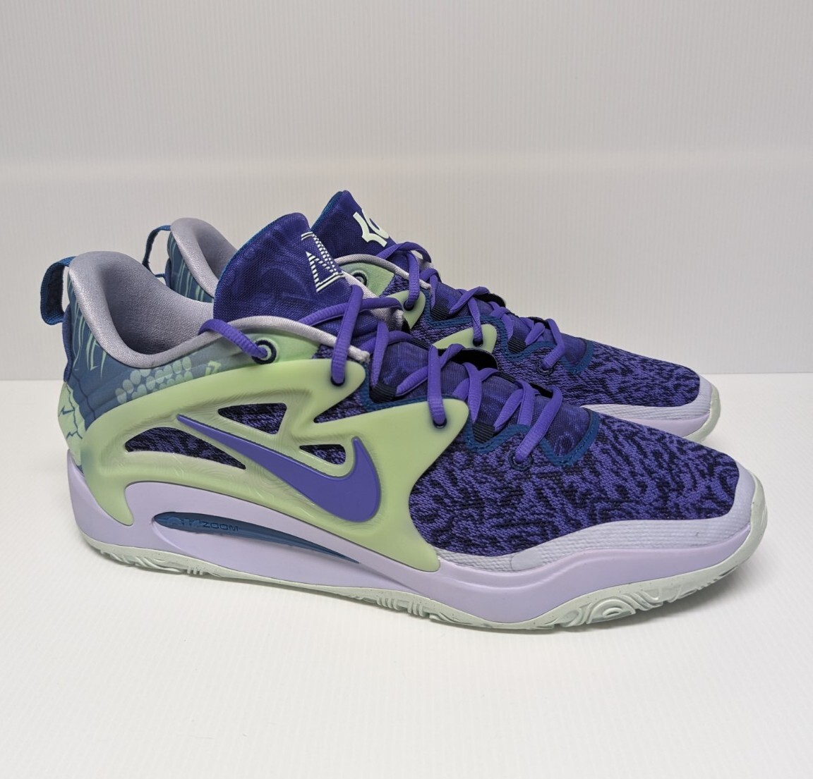 Size 18 Nike KD 15 "Nightmares" Psychic Purple Marina Blue DC1975-500 ...