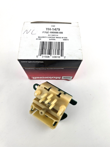 NOS Motorcraft Ford HVAC Blower Control Switch F7UZ-19B888-BB YH1479 | eBay