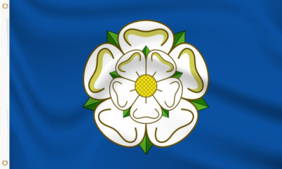 Yorkshire Flag 3ftx2ft 75D Premium Polyester For Flag Pole County Flag ...