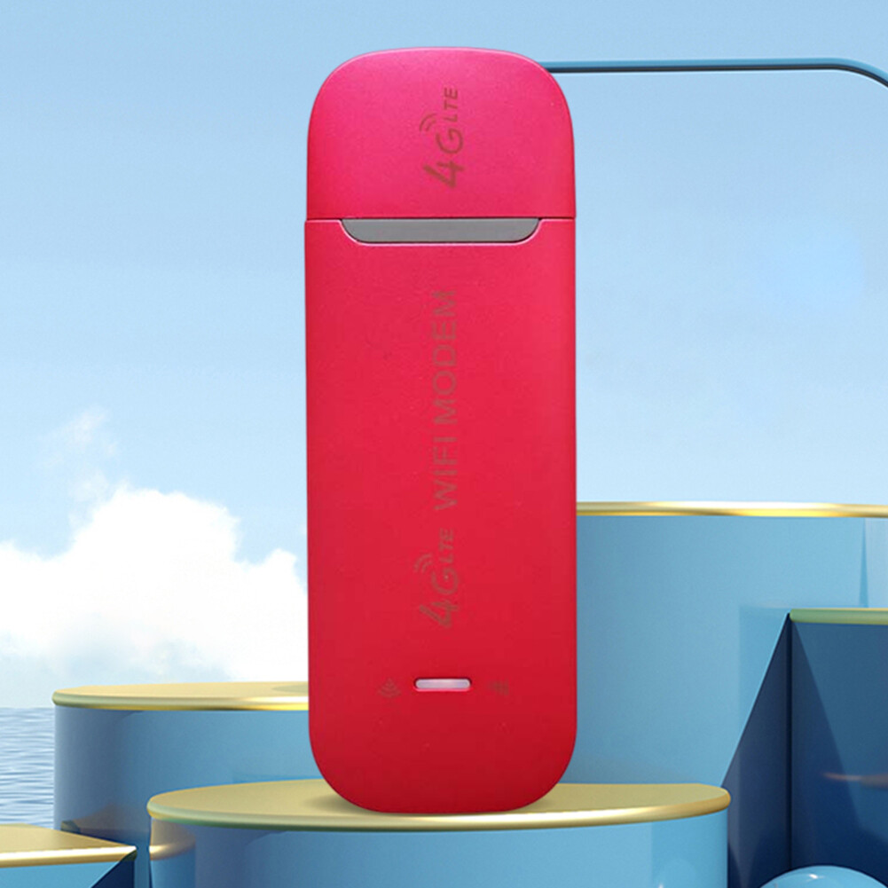 4G Router Portable 4G WiFi Dongle 150Mbps USB Modem for Laptop (Pink ...