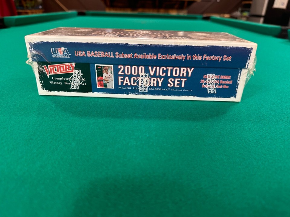 2000 VICTORY BASEBALL FACTORY SET FACTORY SEALED 440 CARD SET USA ...