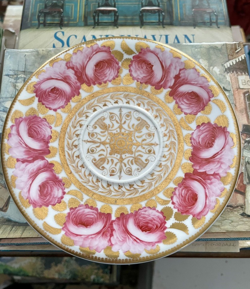 Spode Cabbage Rose Tea Cup And Saucer. Very Rare Early 1807 Spode | eBay