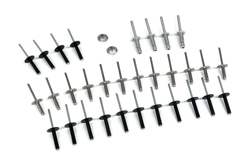 (2 Pack) Golf Cart Body Rivet Hardware Kit replaces EZGO 608456 for E-Z ...