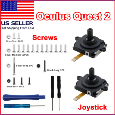 19X Screws + 3D Rocker Analog Joystick Thumbstick For Oculus Quest 2 ...